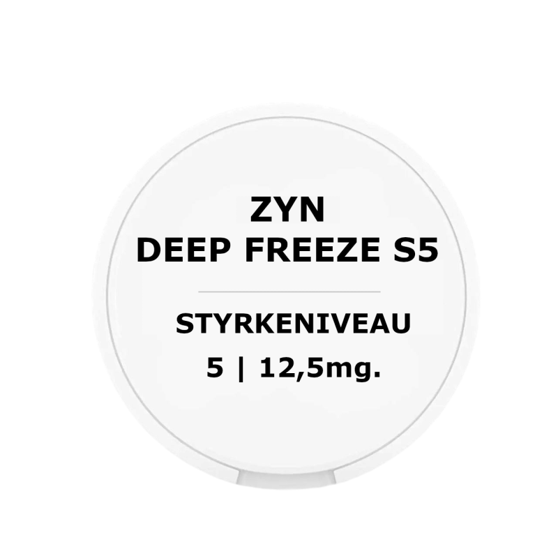 ZYN - Deep Freeze 5 | Køb for 56,00 kr.