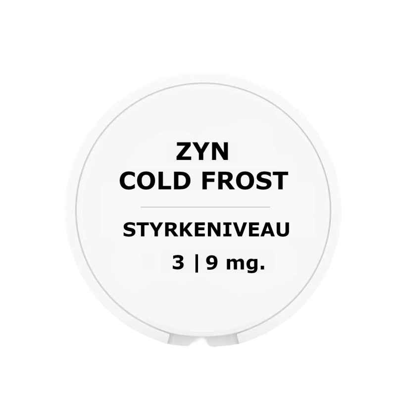 ZYN - Cold Frost 3 | Køb for 54,00 kr.